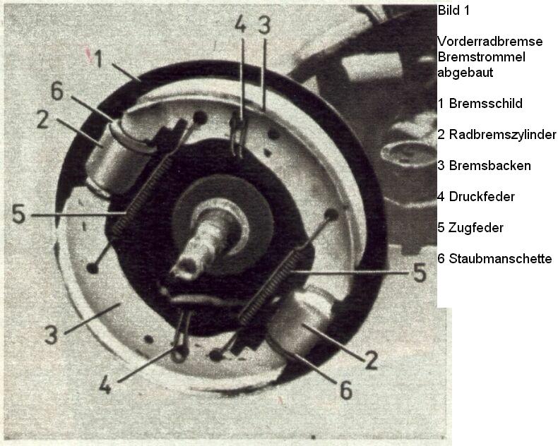 Saporoshez-968 Bremsen des 966 und 968 in DDS 10/1979